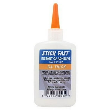 Stick Fast Quick Set Adhesive - Thick 4.5 oz - Walmart.com