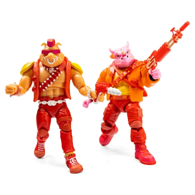TMNT Bebop & Rocksteady Arcade Damage 2-Pack - The Loyal Subjects BST ...