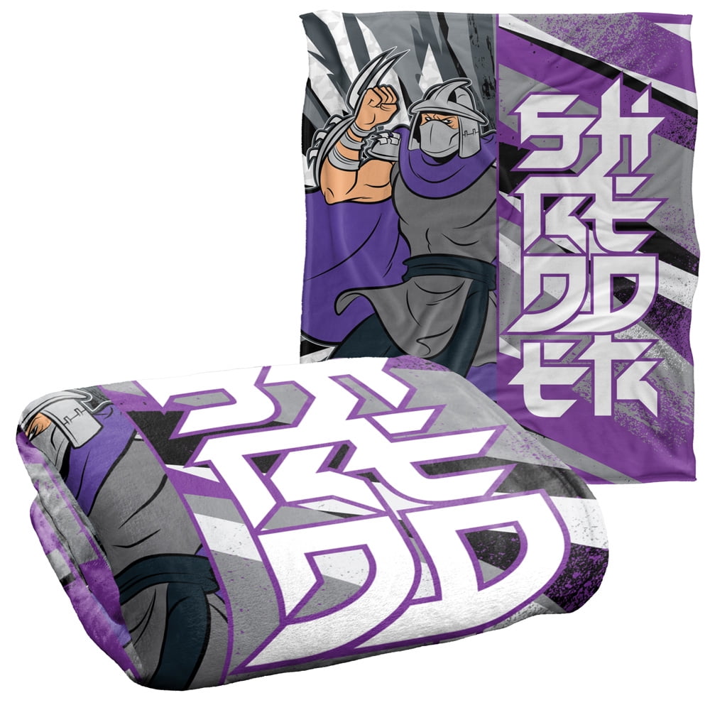 TMNT Blanket, 50"x60" TMNT Shredder Silky Touch Super Soft Throw ...