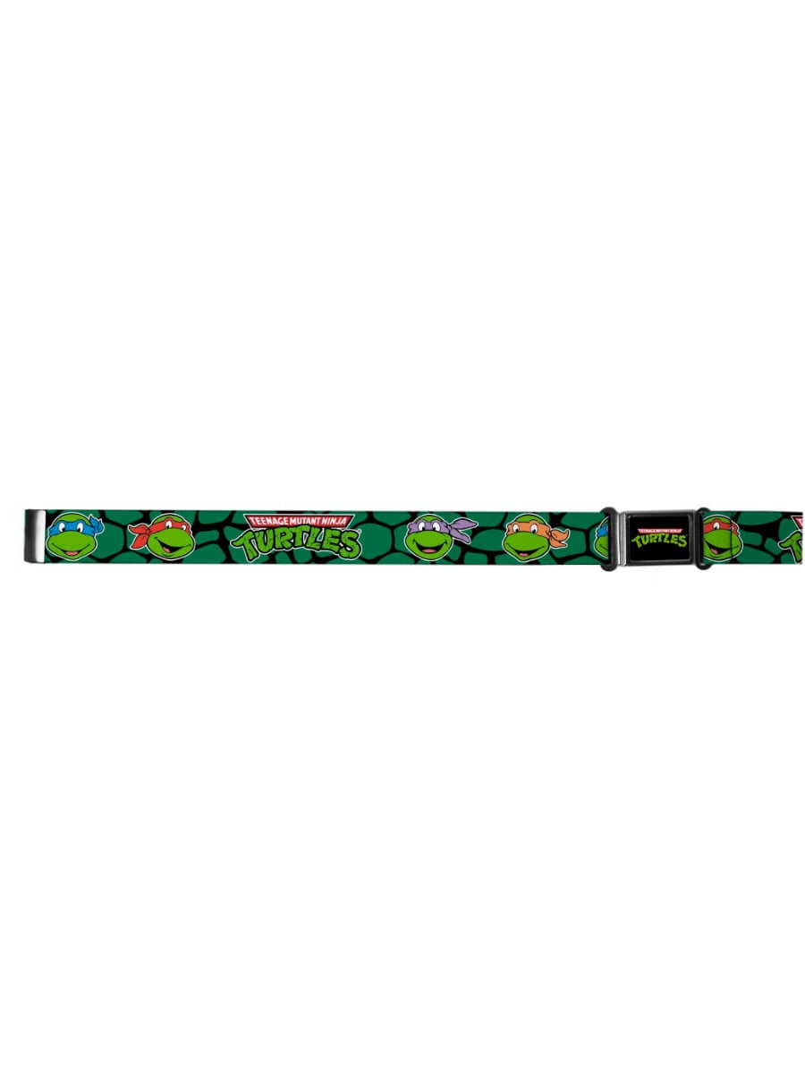 TMNT Cartoon TV Series Shell Faces Magnetic Web Belt - Walmart.com