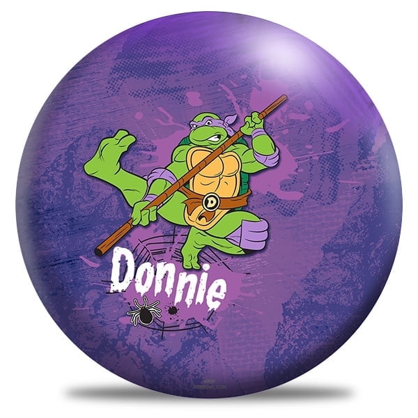 Teenage Mutant Ninja Turtles Donatello 15lb Undrilled Bowling Ball ...
