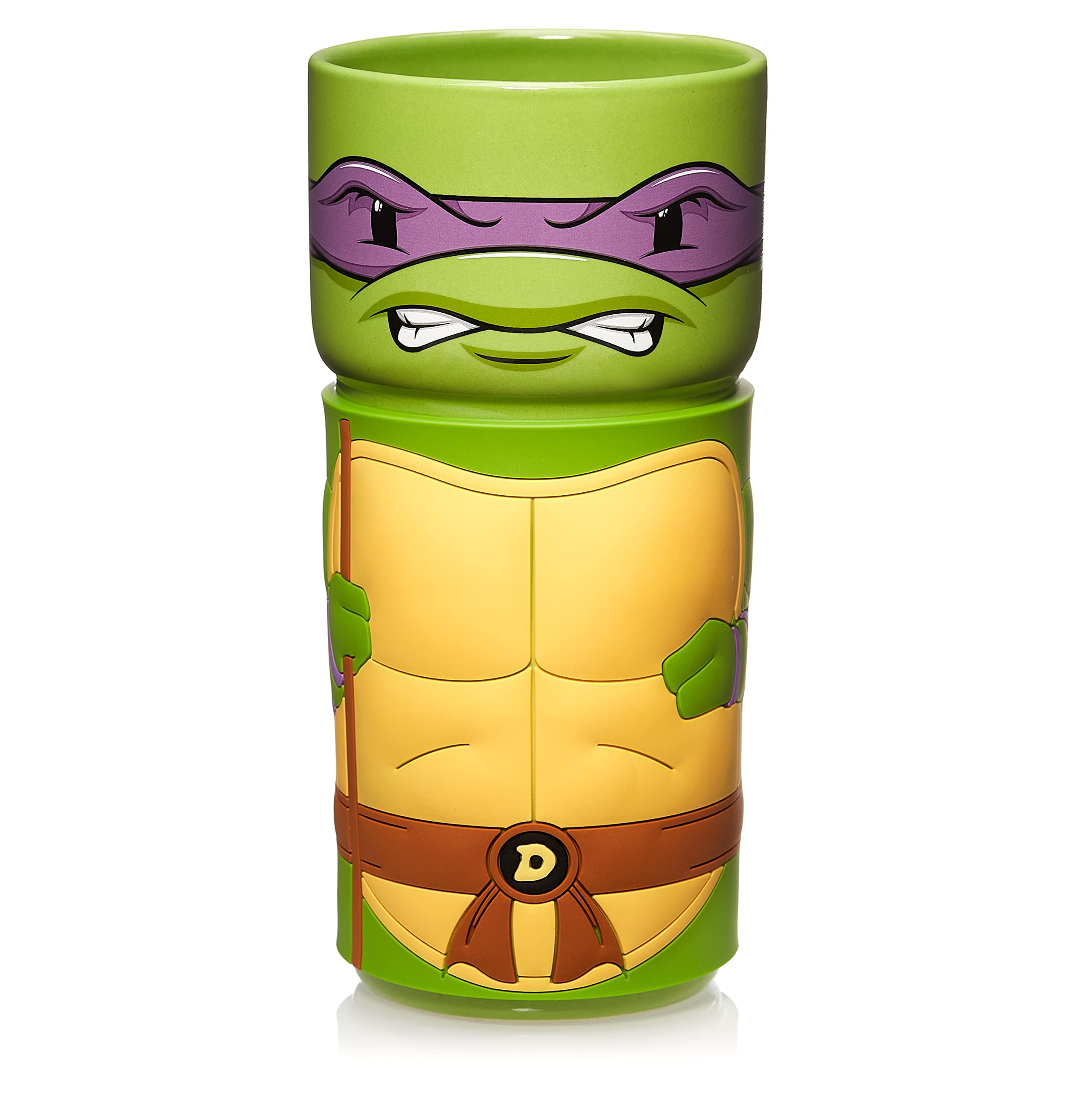 CosCups by Numskull TMNT Donatello Ceramic Mug Gift with Rubber Sleeve ...
