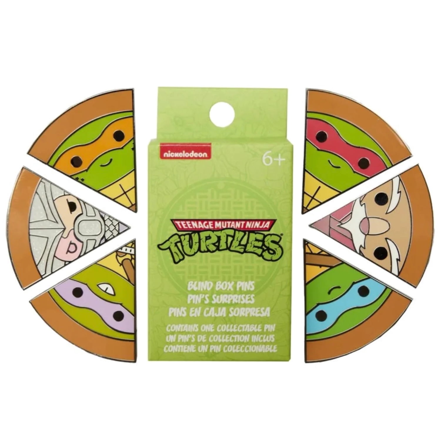 TMNT Loungefly Teenage Mutant Ninja Turtles Blind Box Pins - Walmart.com