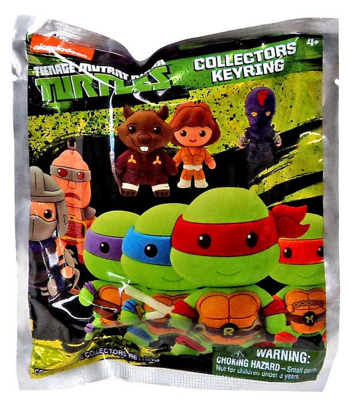 TMNT Mini Figure Keyring Mystery Pack 3D Figural Keychain - Walmart.com