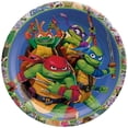 TMNT: 9" Teenage Mutant Ninja Turtles Birthday Party Dessert Plates ...