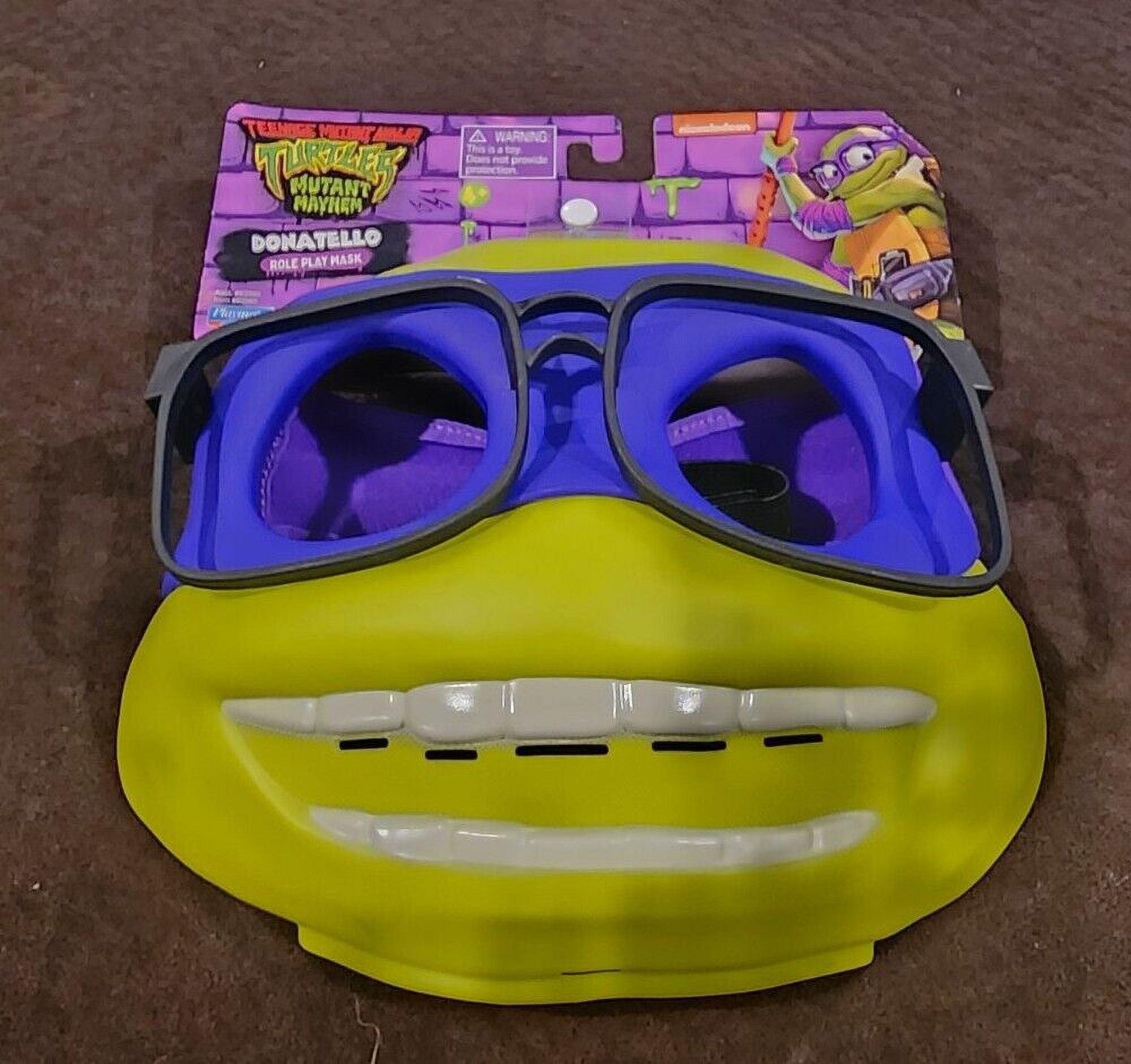 TMNT Donatello Role Play Mask - Mutant Mayhem Teenage Ninja Turtle Toy ...