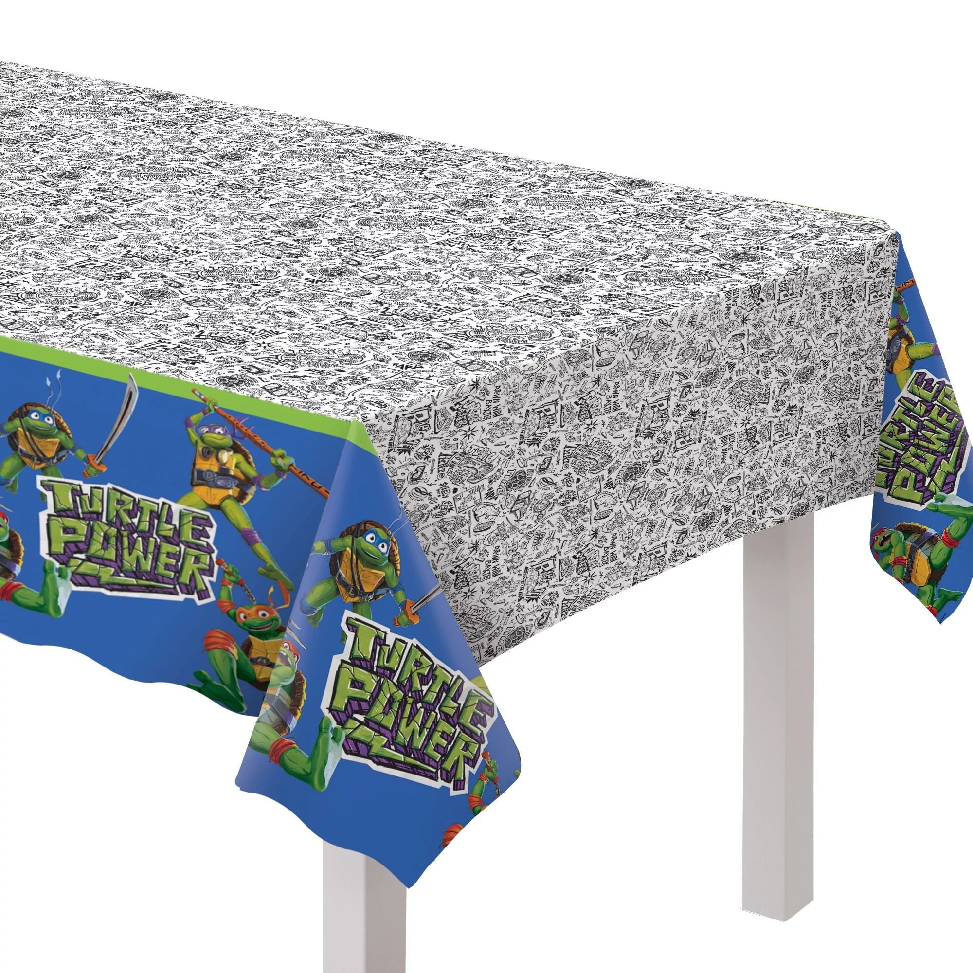 TMNT: Mutant Mayhem Plastic Table Cover, 1ct - Walmart.com