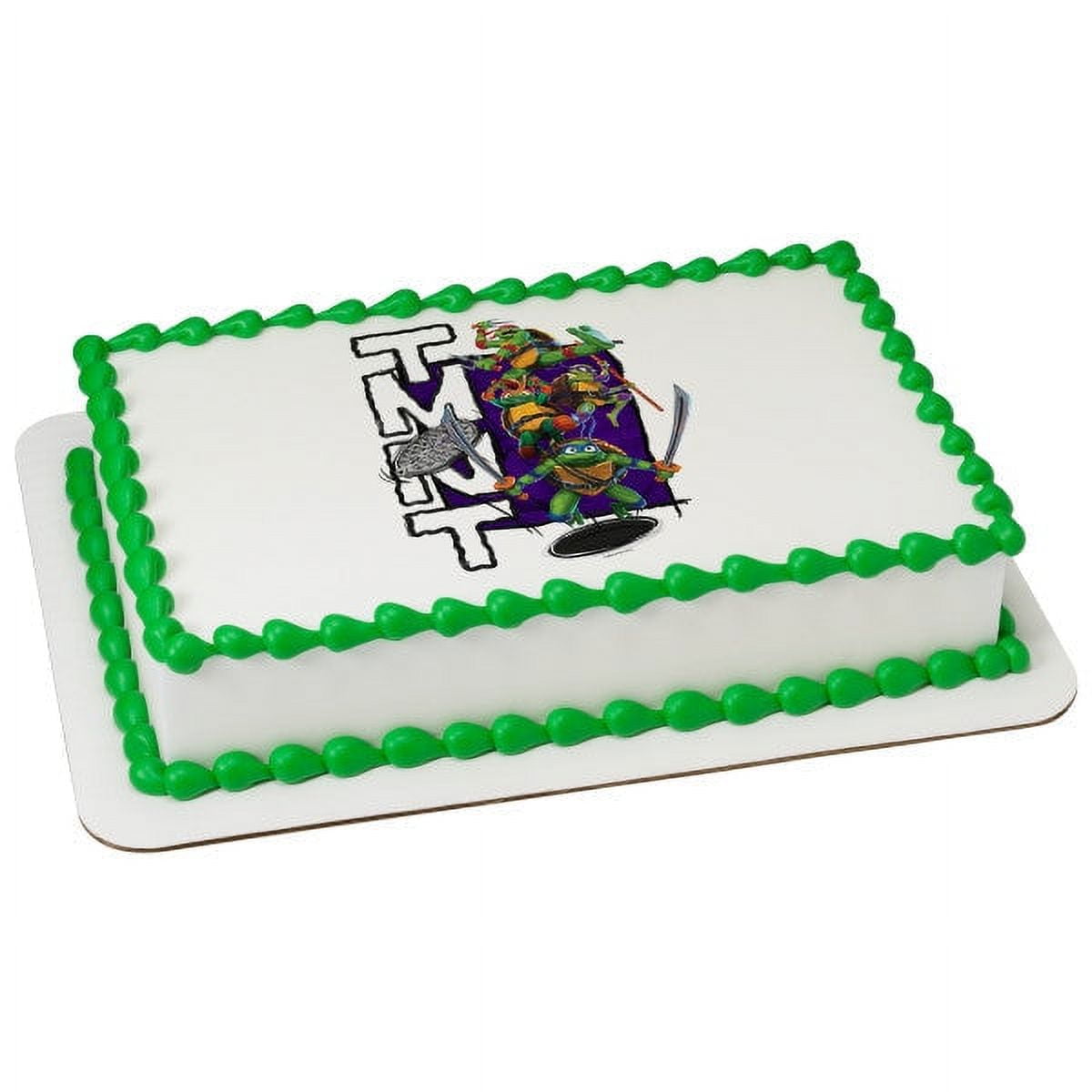 TMNT Mutant Mayhem Surface Time! Edible Cake Topper Image - 1/4 Sheet ...