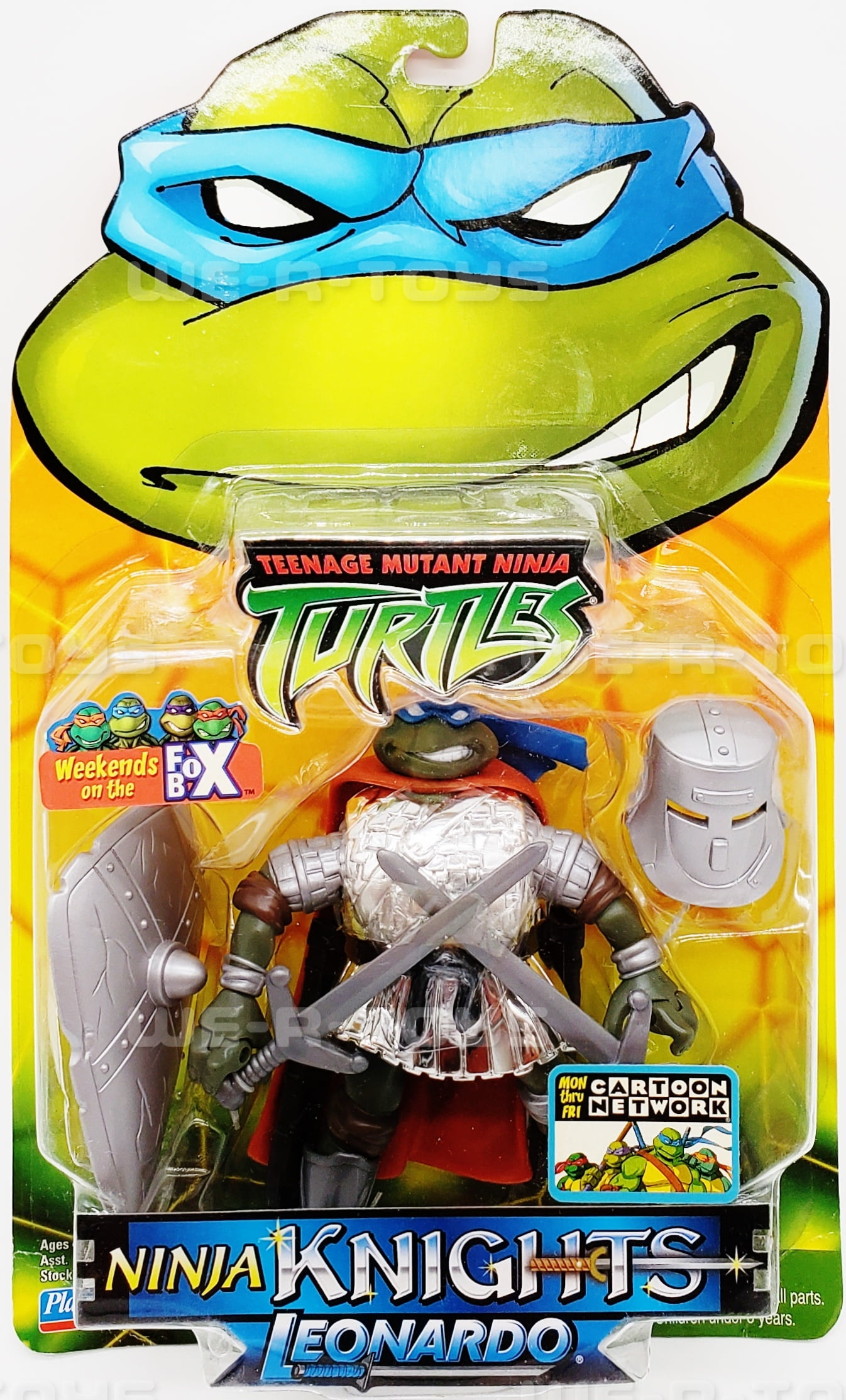 TMNT Ninja Knights Leonardo Action Figure 2004 Playmates 53042 NEW ...