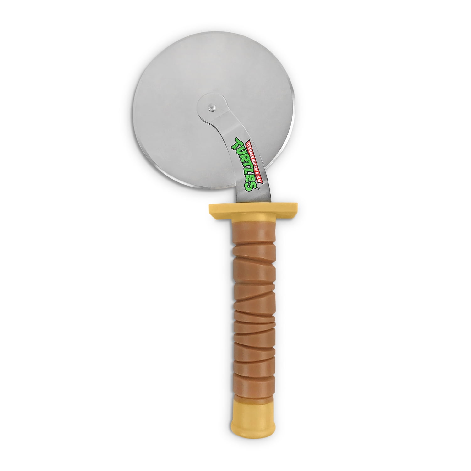 TMNT Ninja Turtle Sword Pizza Cutter - Stainless Steel Wheel with ...