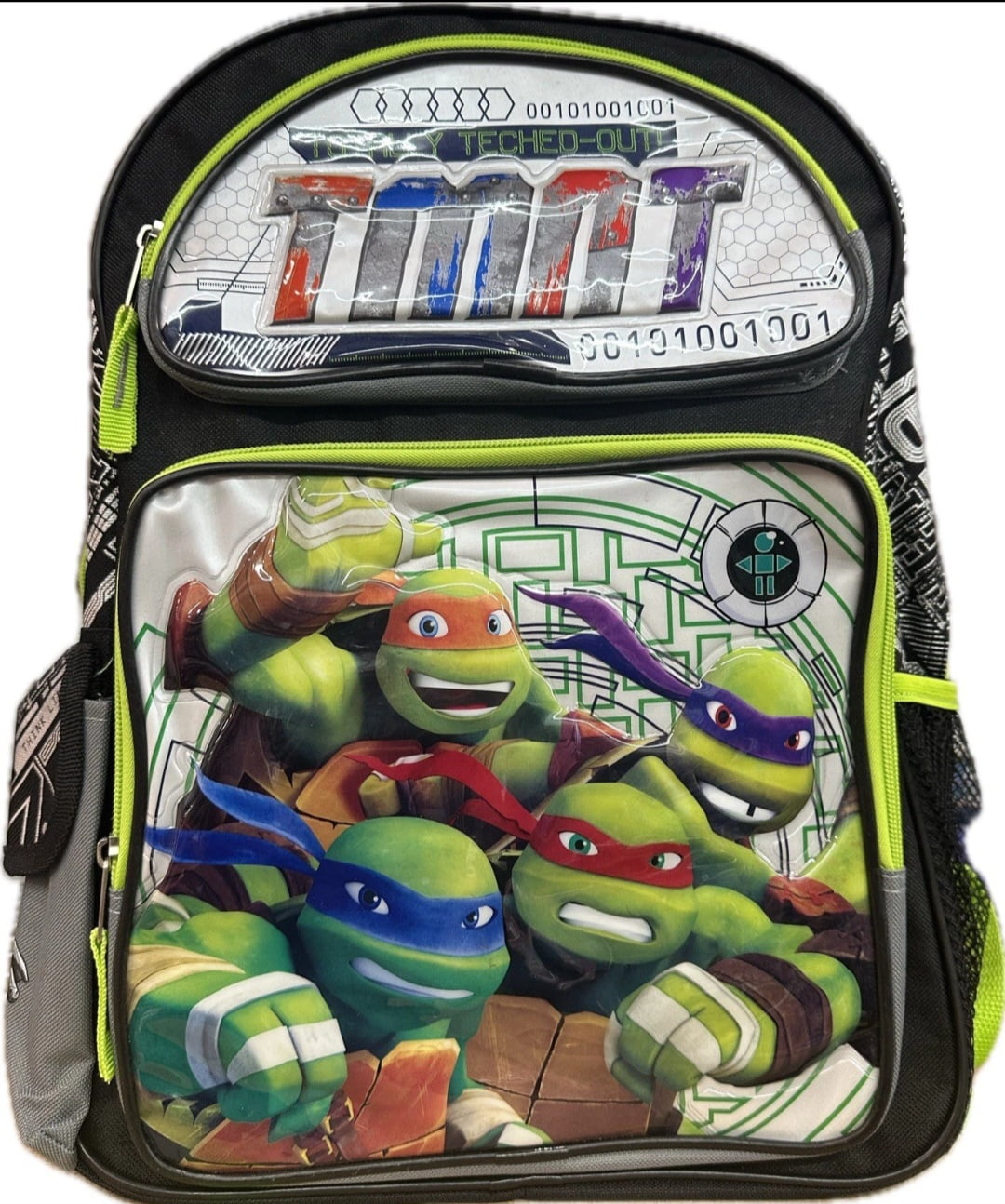 TMNT Ninja Turtles White Team 16" inches Backpack School NEW with Tags ...