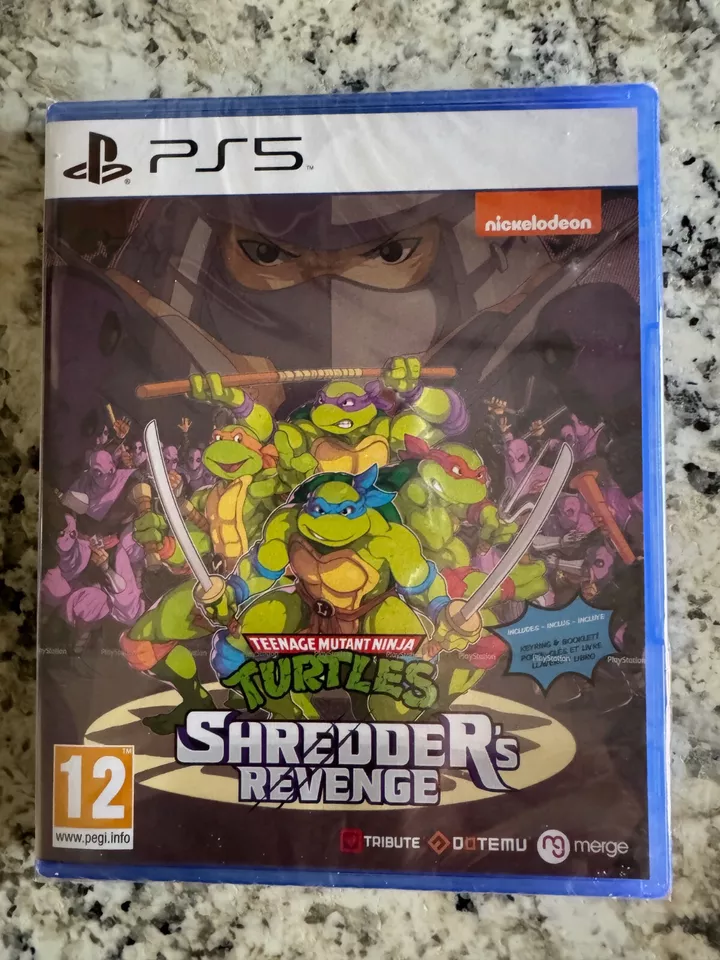 TMNT Shredders Revenge PS5 New Sealed PlayStation 5 Teenage Mutant ...