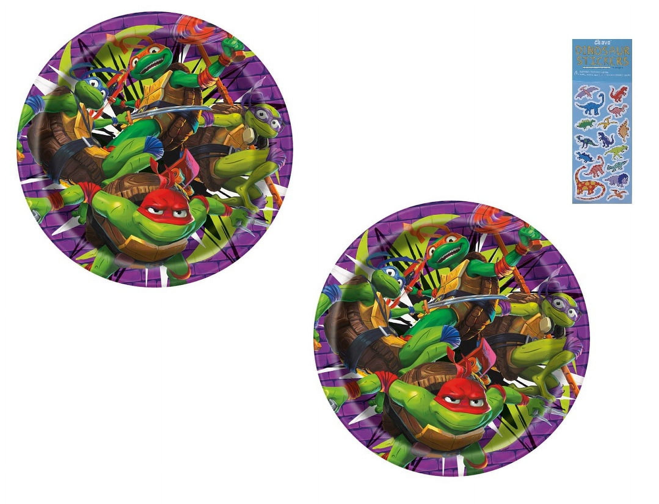 Unique TMNT Teenage Mutant Ninja Turtles Birthday Party Supplies, 16 ...
