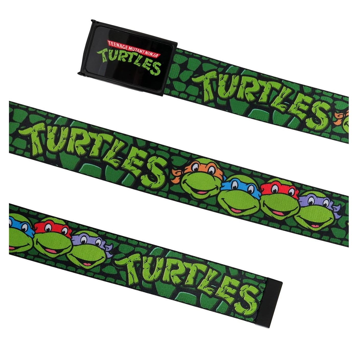 TMNT Teenage Mutant Ninja Turtles Heroes in a Half Shell Web Belt ...