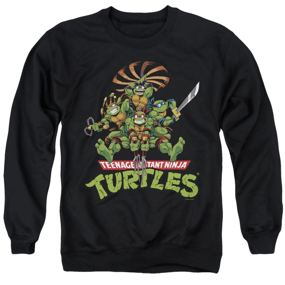 TMNT Teenage Mutant Ninja Turtles Manga Turtles Unisex Adult Crewneck ...