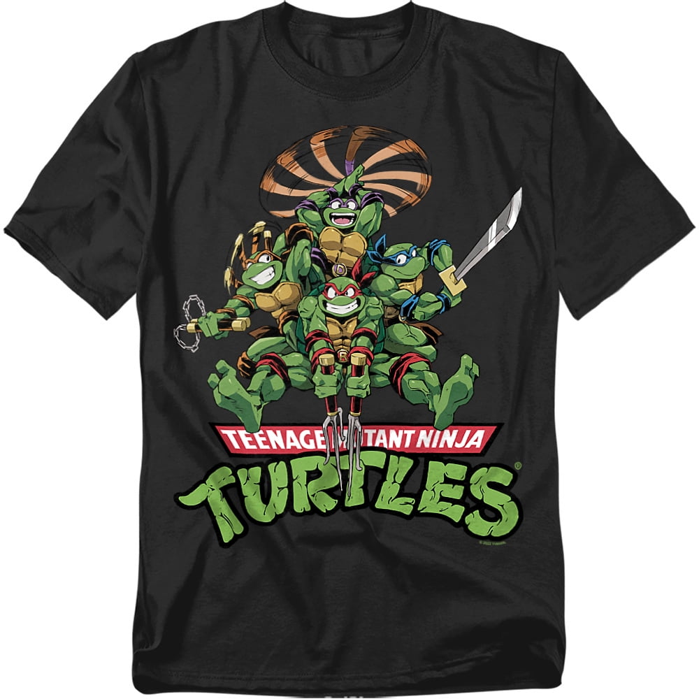 Tmnt T-Shirt Manga Turtles Unisex Graphic Tee For Men & Women - Walmart.com