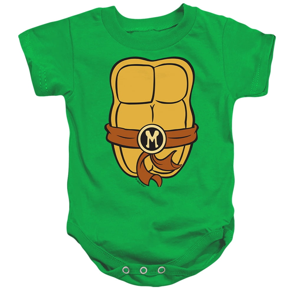 TMNT Teenage Mutant Ninja Turtles Michelangelo Chest Unisex Infant Snap ...