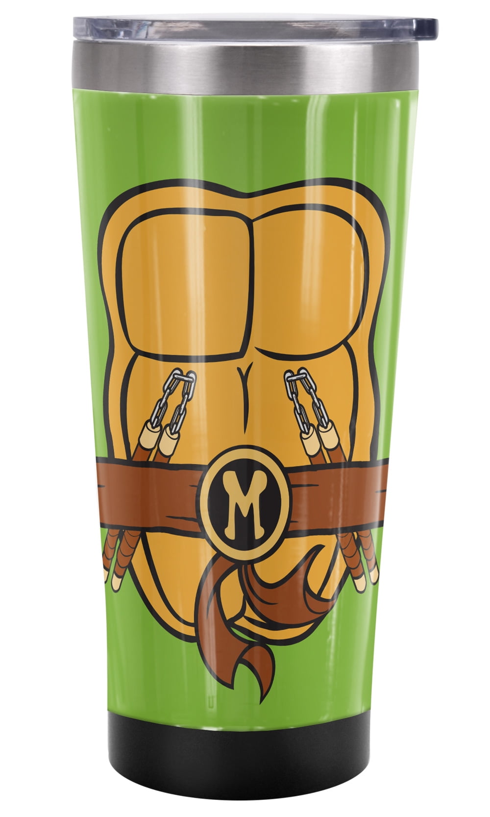 TMNT Teenage Mutant Ninja Turtles Official Mikey Shell 20 oz Travel ...