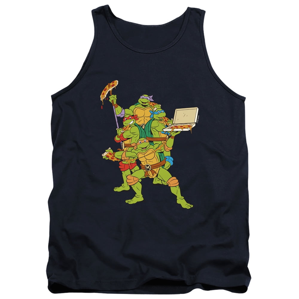 TMNT Teenage Mutant Ninja Turtles Pizza Party Unisex Adult Tank Top ...
