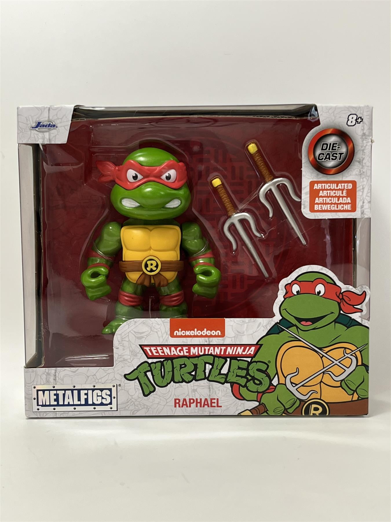TMNT Teenage Mutant Ninja Turtles Raphael 4 Inch Figure Jada 253283001 - Walmart.com
