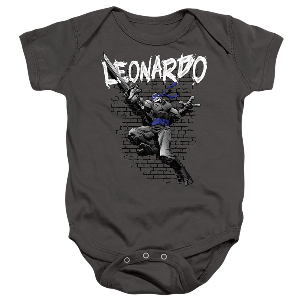 TMNT Teenage Mutant Ninja Turtles TMNT Leonardo Unisex Infant Snap Suit ...
