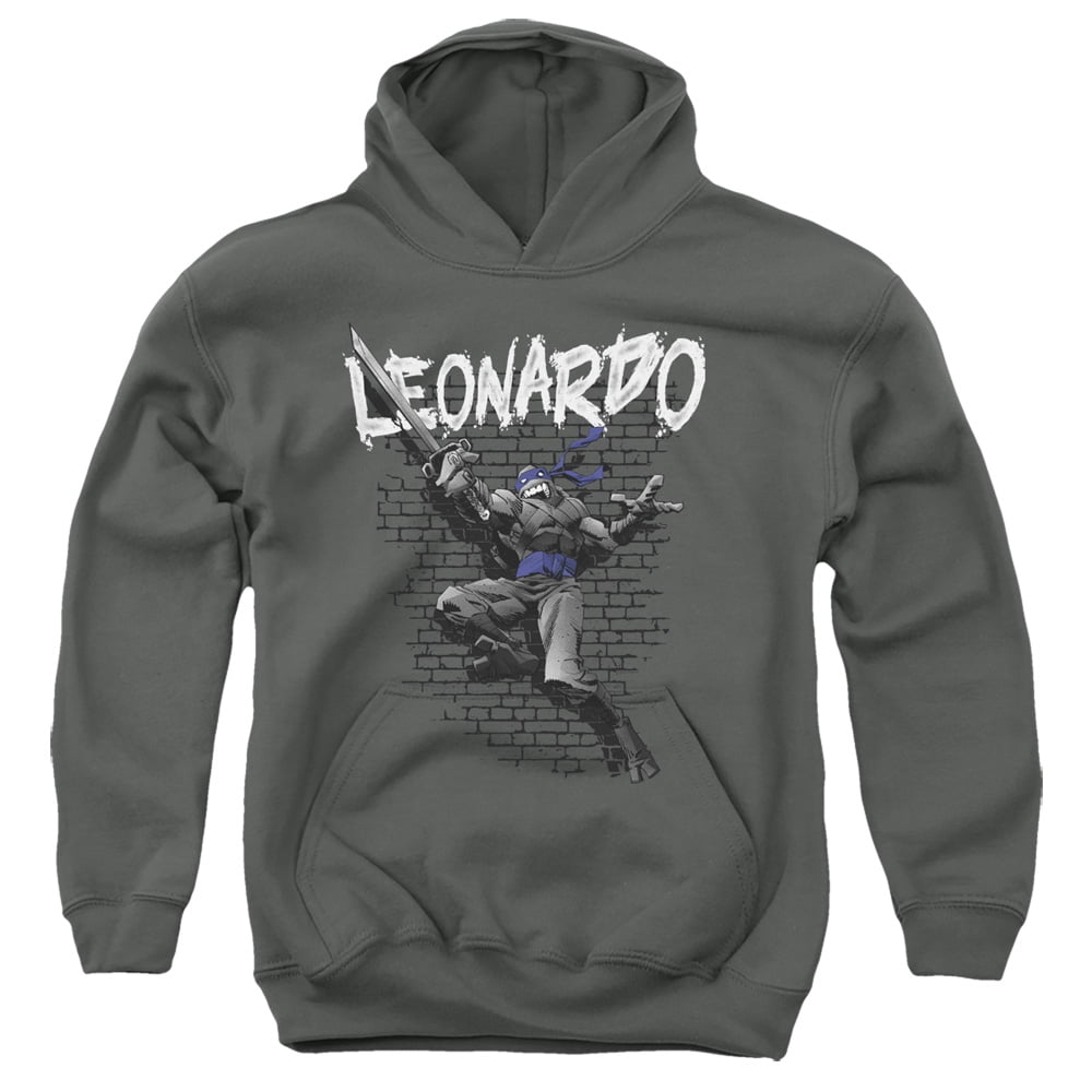 TMNT Teenage Mutant Ninja Turtles TMNT Leonardo Unisex Youth Pull-Over ...