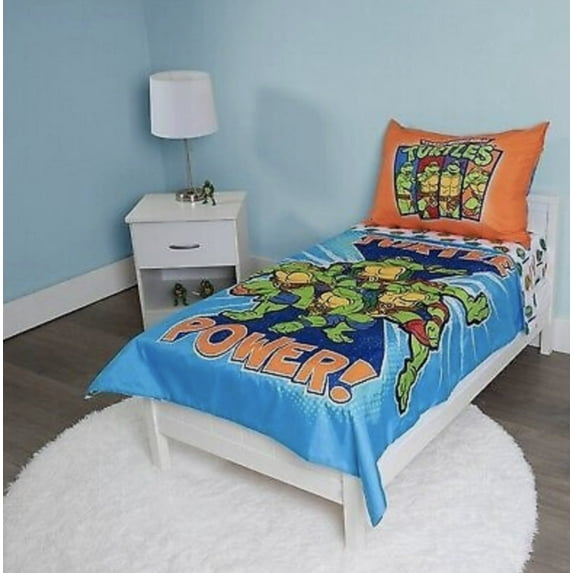 TMNT Teenage Mutant Ninja Turtles Toddler Set Crib Size Bedding TMNT ...
