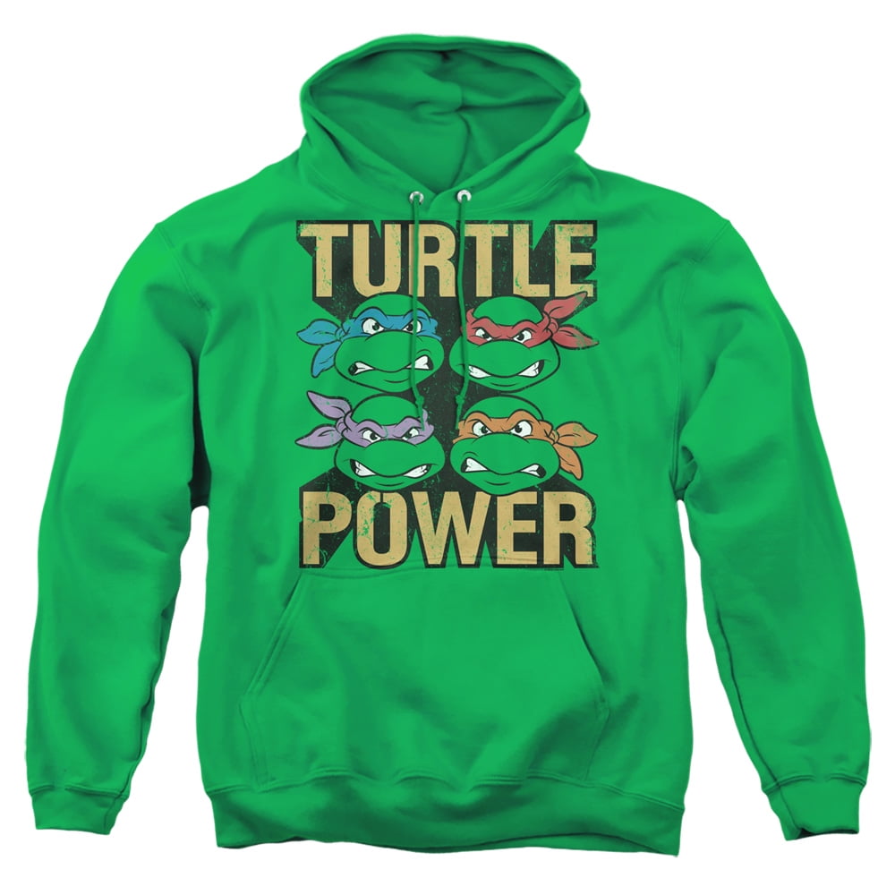 TMNT Teenage Mutant Ninja Turtles Turtle Power Unisex Adult Pull-Over ...
