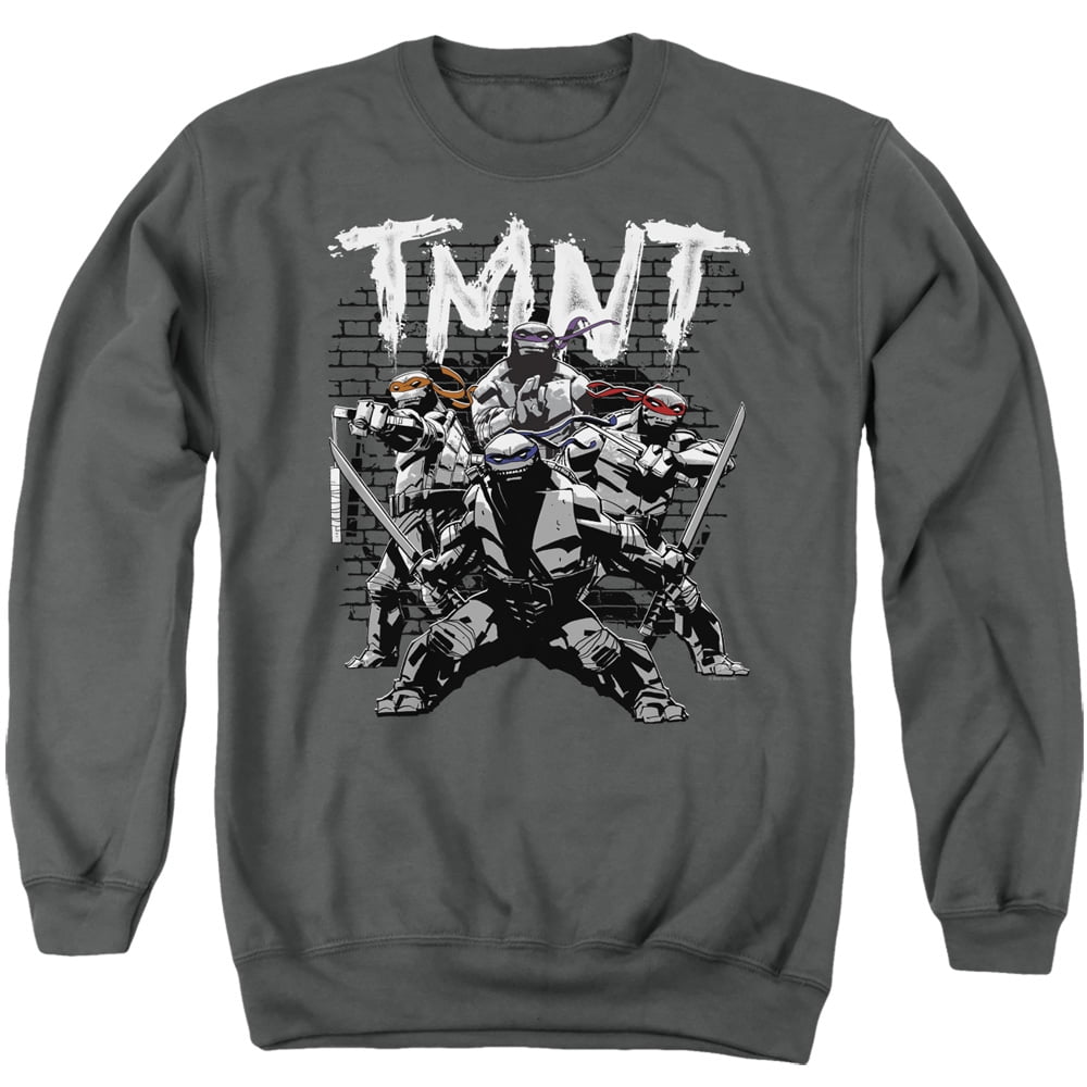 TMNT Teenage Mutant Ninja Turtles Unisex Adult Crewneck Sweatshirt ...