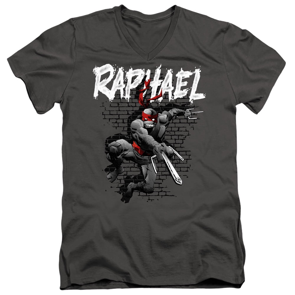 TMNT Teenage Mutant Ninja Turtles Unisex Adult V-Neck T Shirt - Walmart.com