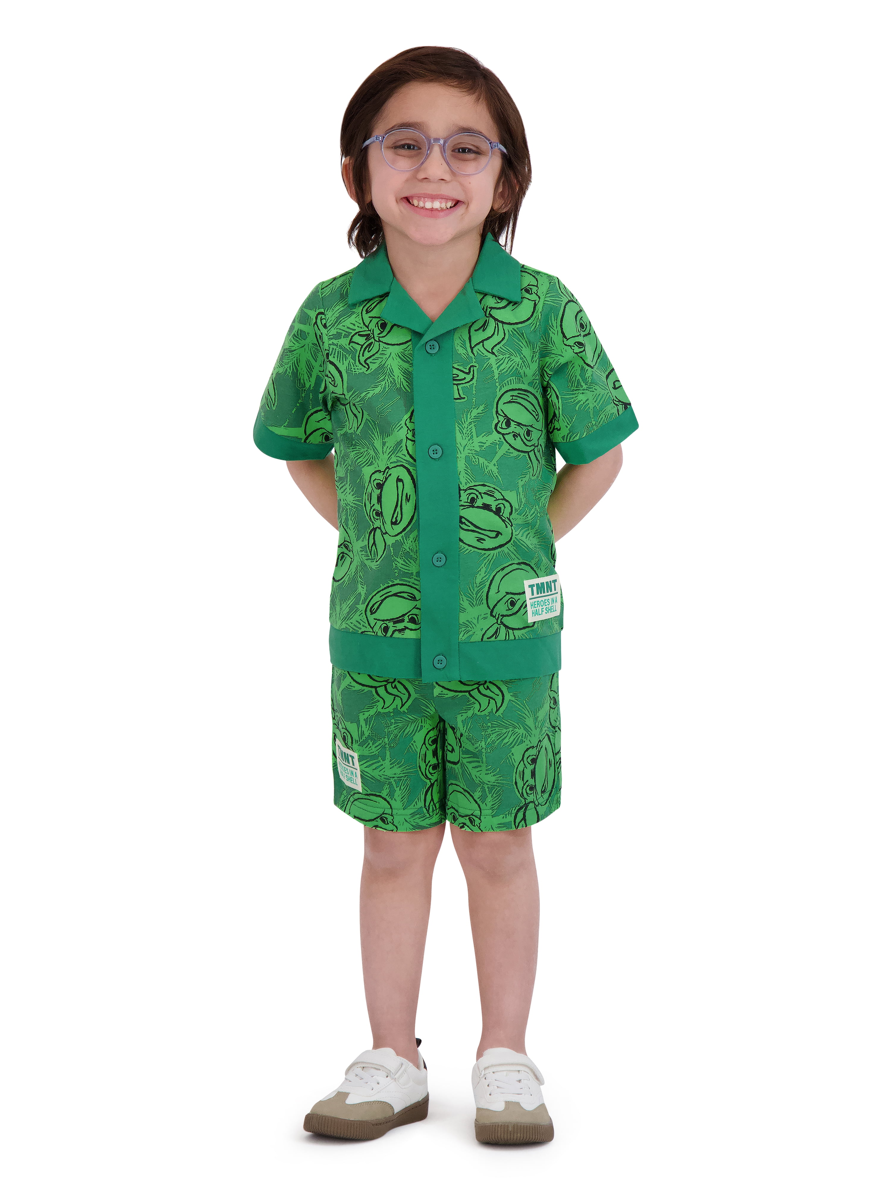 TMNT Toddler Boy Resort Short Set, Sizes 12 Months-5T - Walmart.com