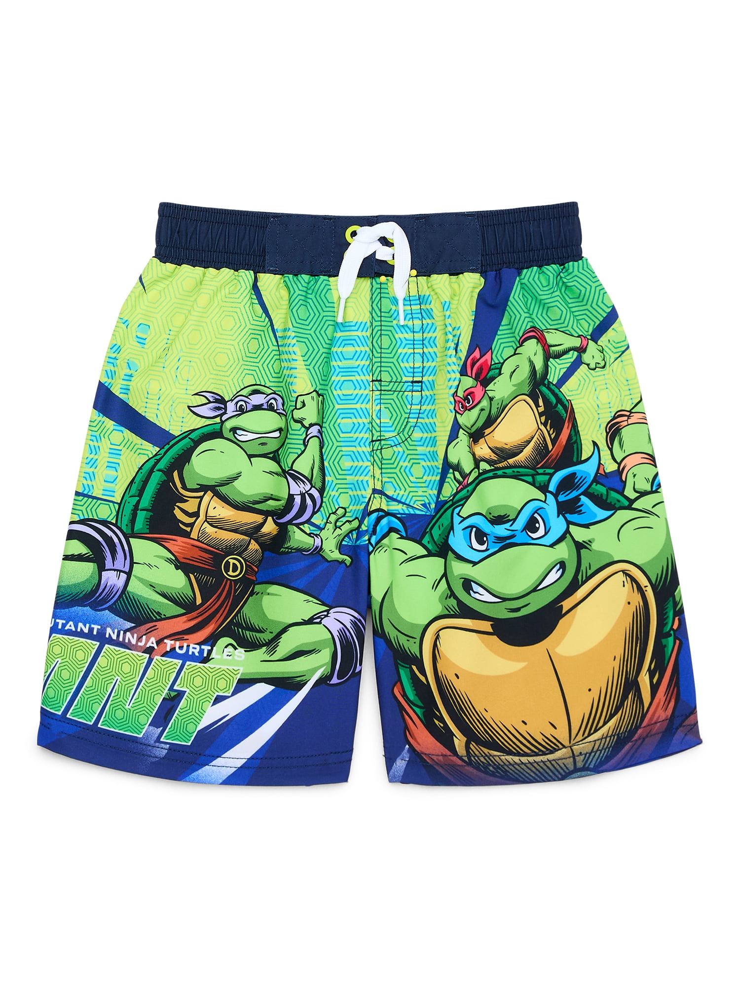 Teenage Mutant Ninja Turtles Boy's Swim Boardshorts, Size 10/12 ...
