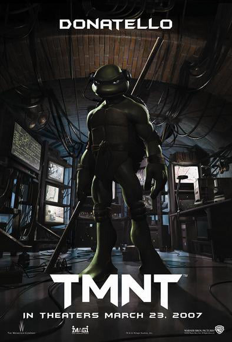 TMNT - movie POSTER (Style H) (11" x 17") (2007) - Walmart.com