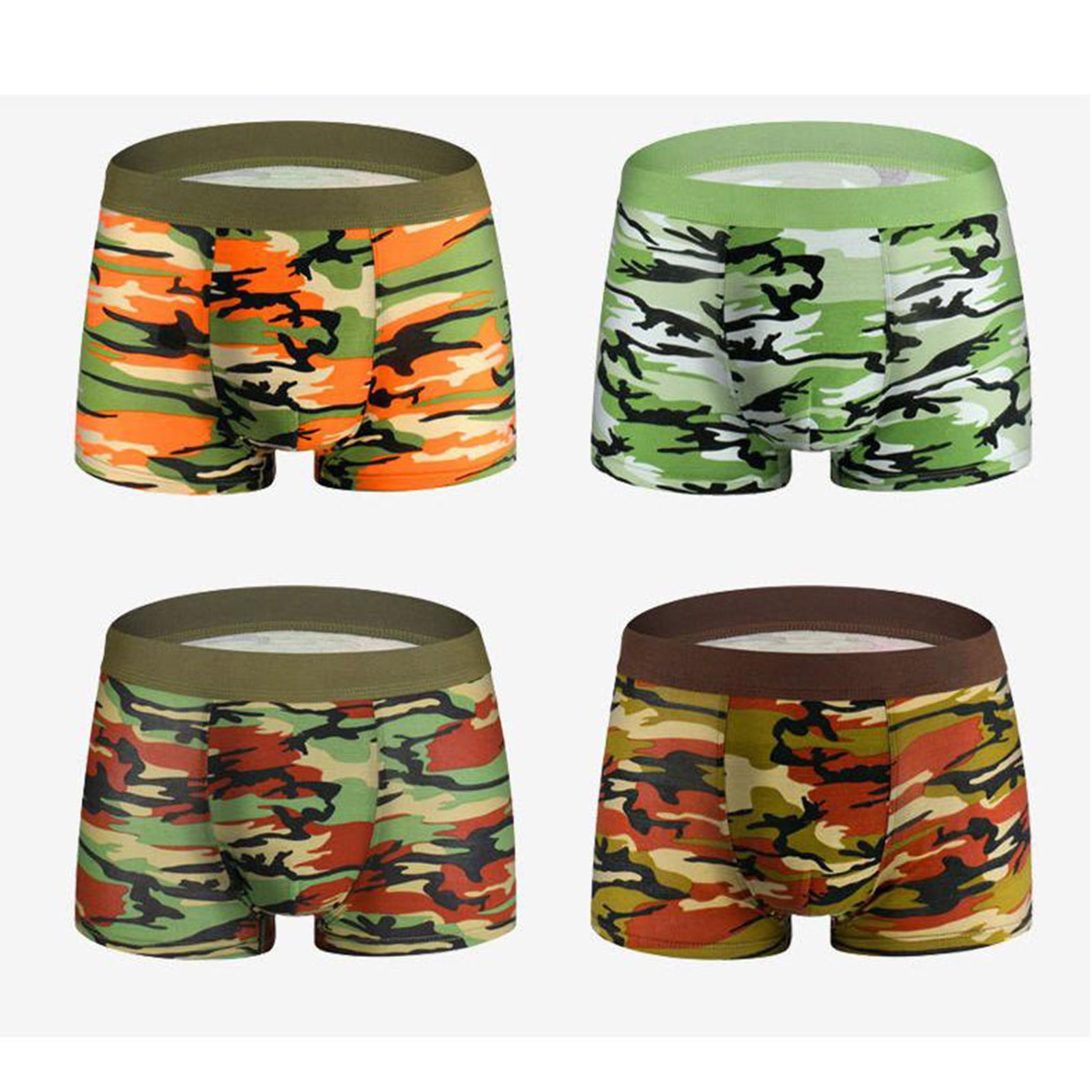TMOYZQ Boxers for Men Lightweight Comfort with Built-in Pouch Support ...