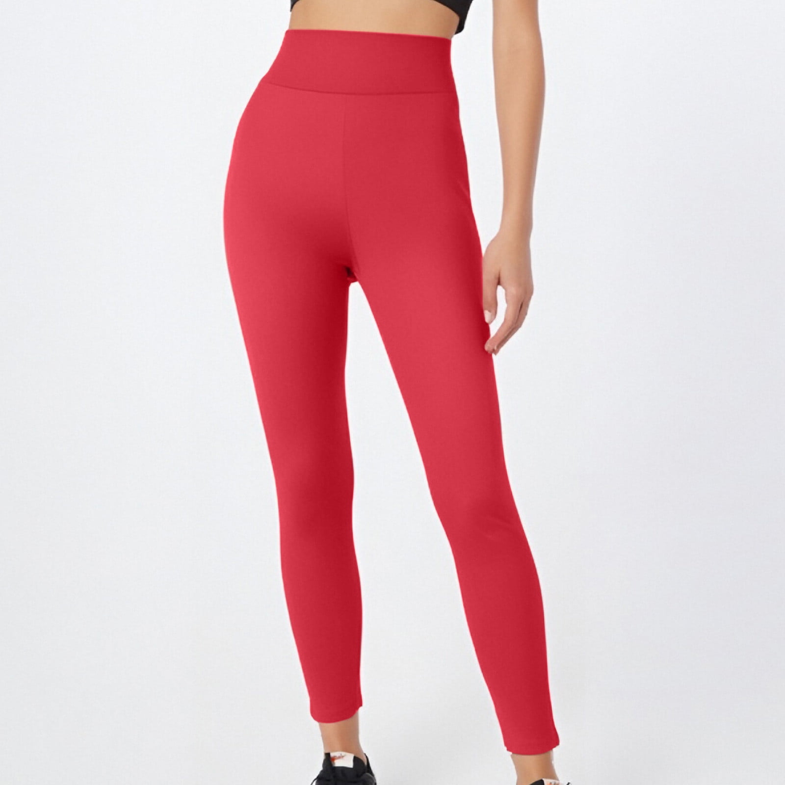 Clearance Clothes Under $10.00 TMOYZQ Seamless Leggings for Women Comfy ...