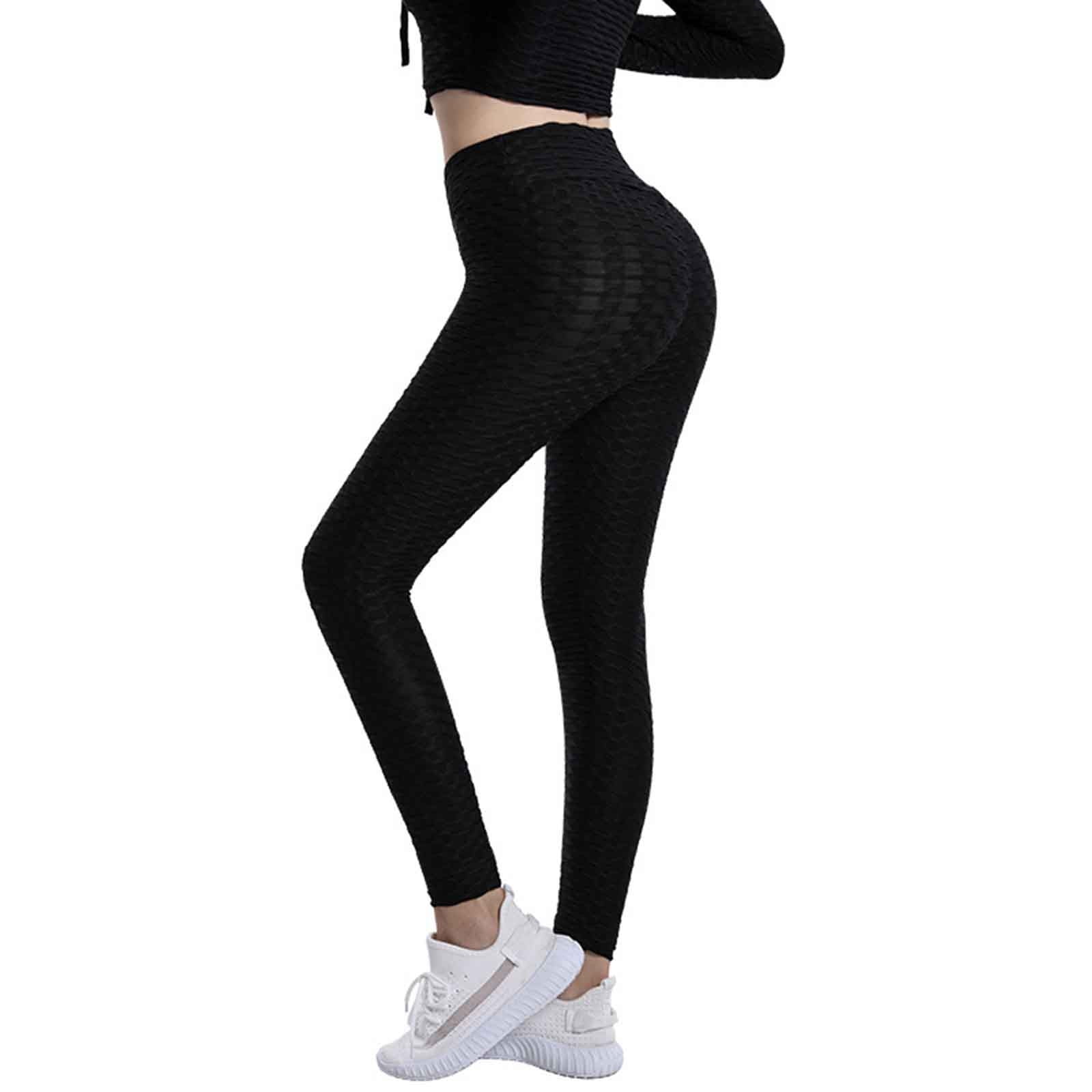 TMOYZQ Leggings for Women High Waisted Tummy Control Yoga Pants ...