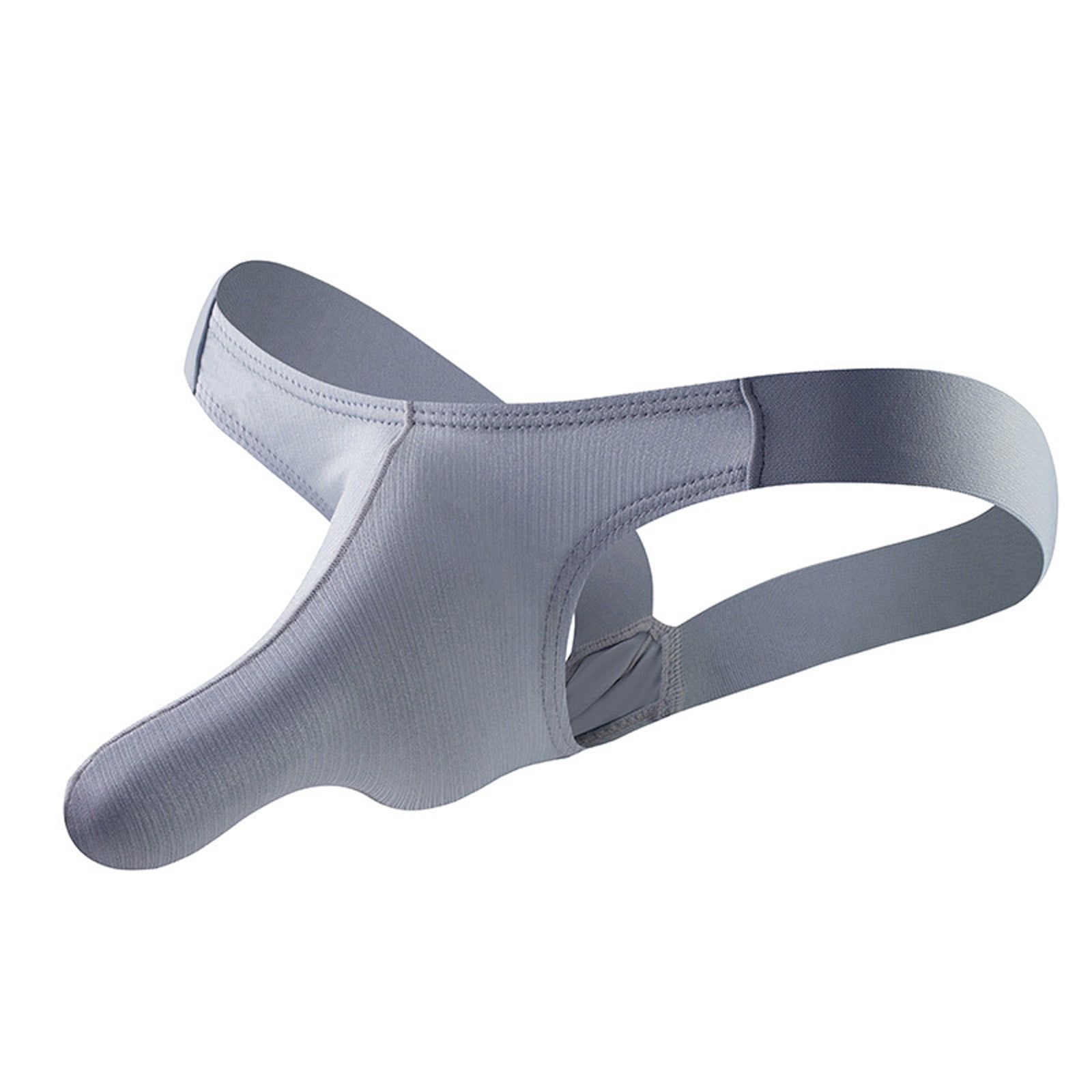 TMOYZQ Men's Long Pouch Bulge Briefs Low Rise Pouch Bikini Underwear ...