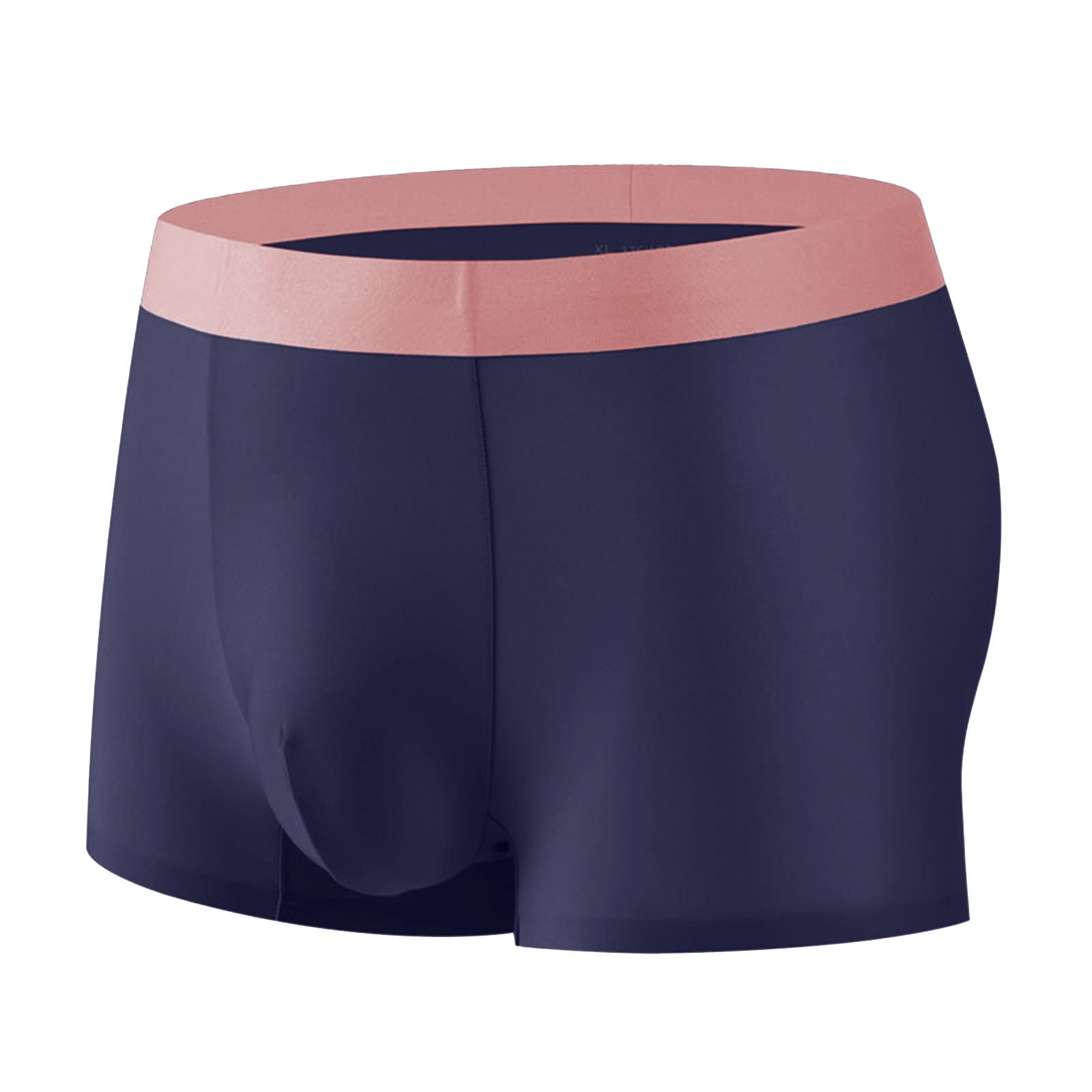 TMOYZQ Mens Ice Silk Mesh Dual Pouch Bulge Enhancing Underwear Ultra ...