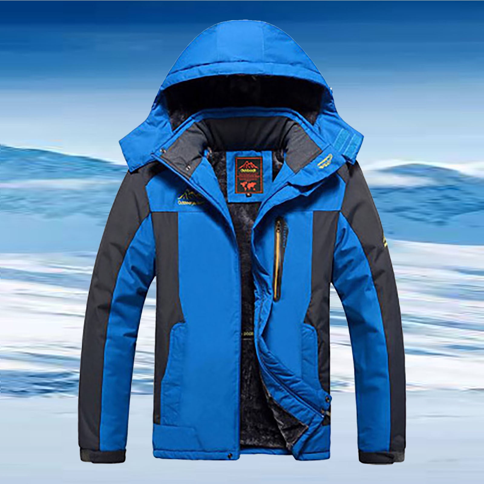 TMOYZQ Women's 3 in 1 Fleece Lined Mountain Ski Jacket Waterproof ...