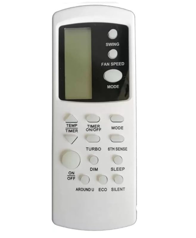 TMQ Air Conditioner Remote Compatible with Whirlpool Split AC Remote ...
