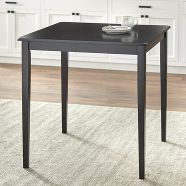 Counter Height Dining Table, Black - Walmart.com