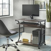 Mobile Computer Tower with Shelf, Multiple Finishes - Walmart.com