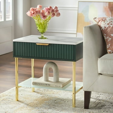 Westerleigh End Table, Pale Green - Walmart.com