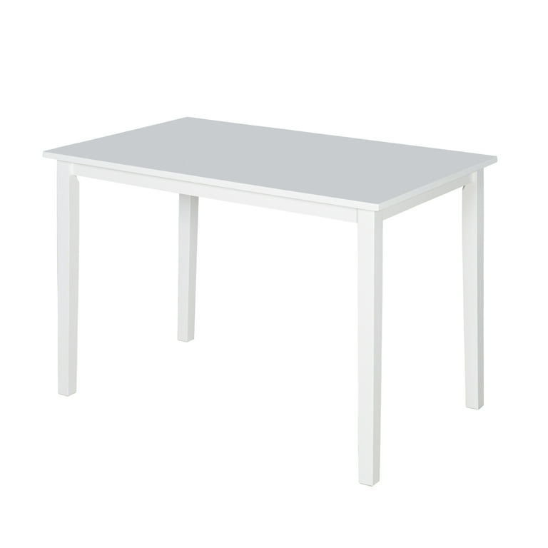 Simple Living Shaker Dining Table in White