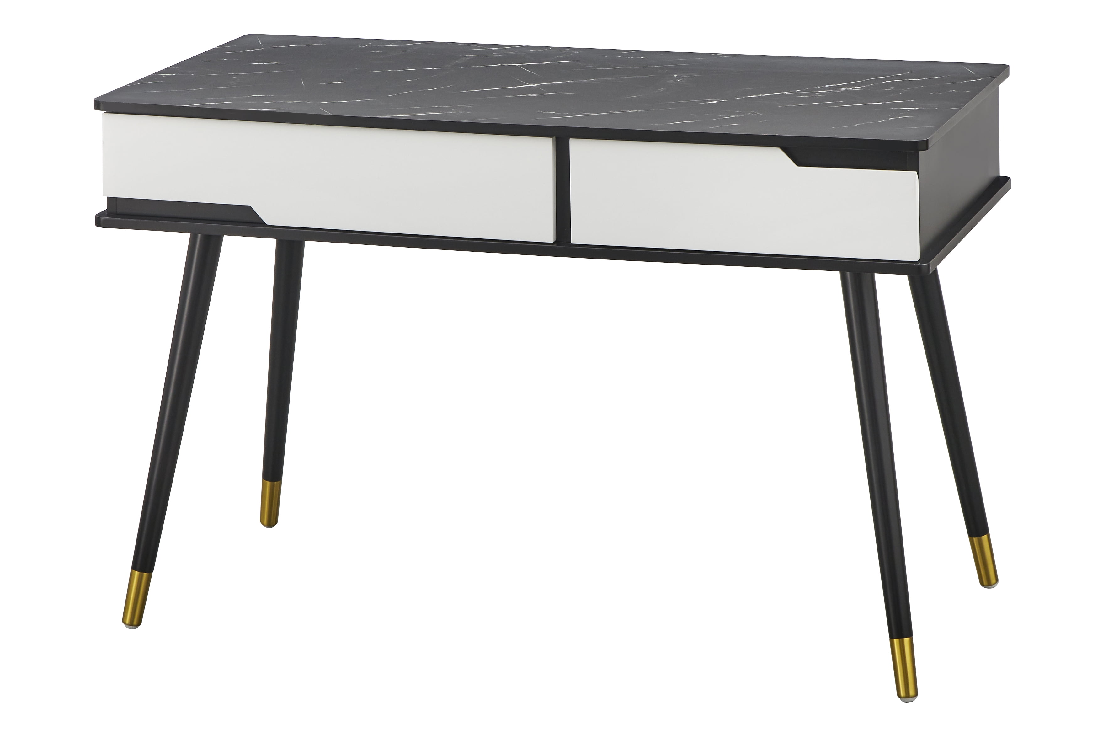 Black mid century modern desk store