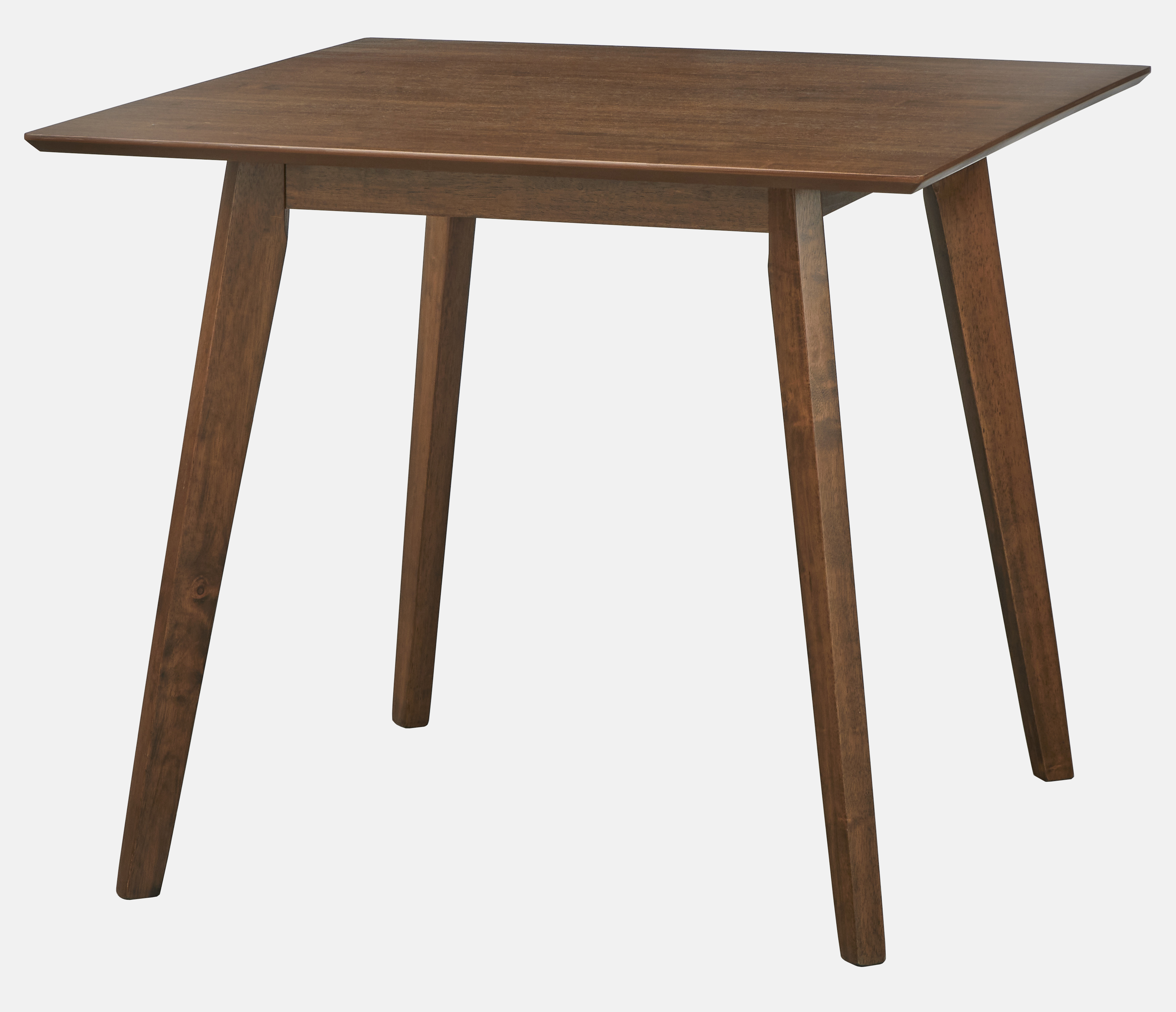 TMS Rochelle 35" Square Indoor Dining Table, Walnut - Walmart.com