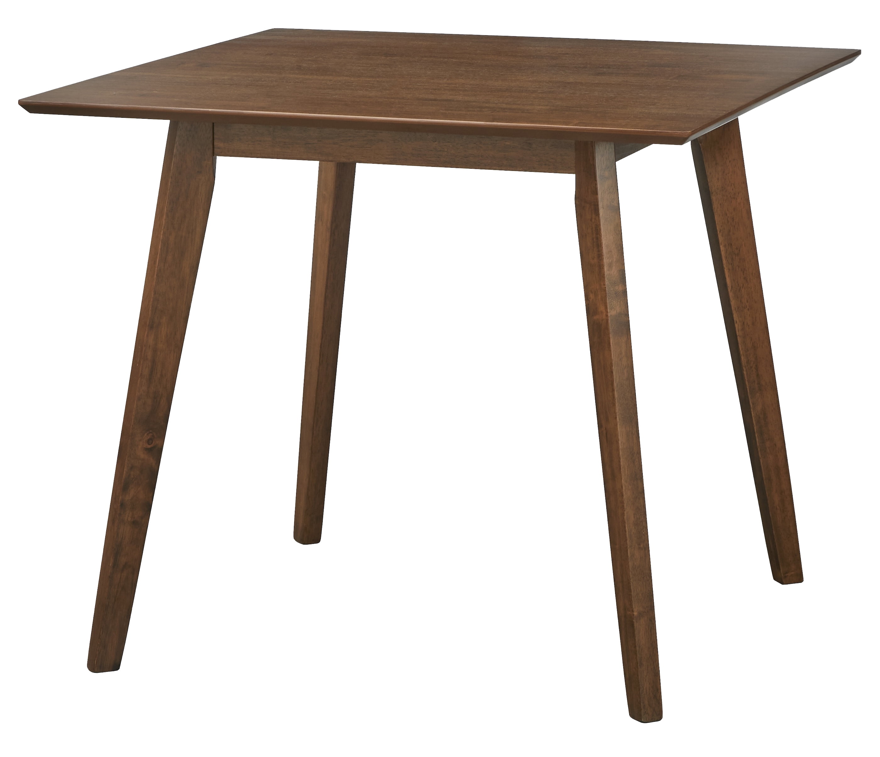 TMS Rochelle 35" Square Indoor Dining Table, Walnut - Walmart.com