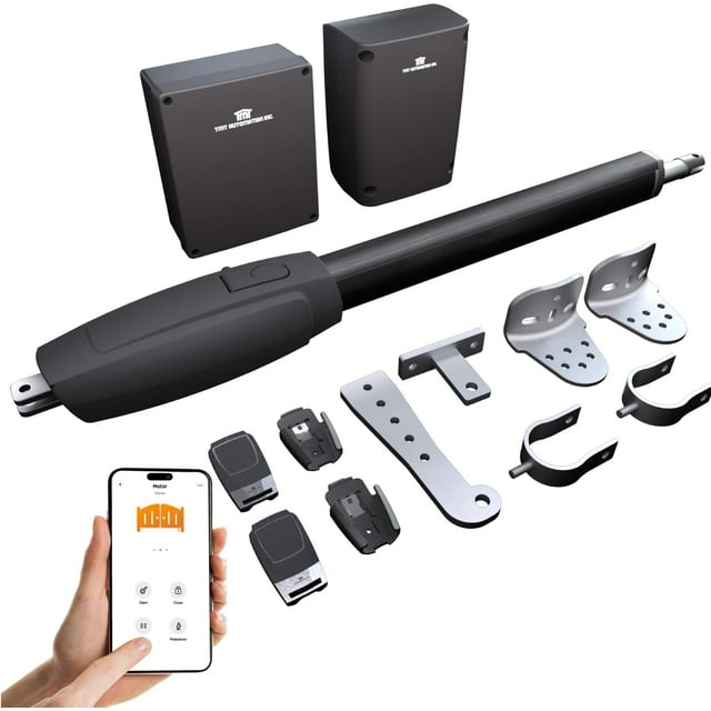 TMT Clifford 500 Premium Single Automatic Gate Opener Up to 20ft and ...