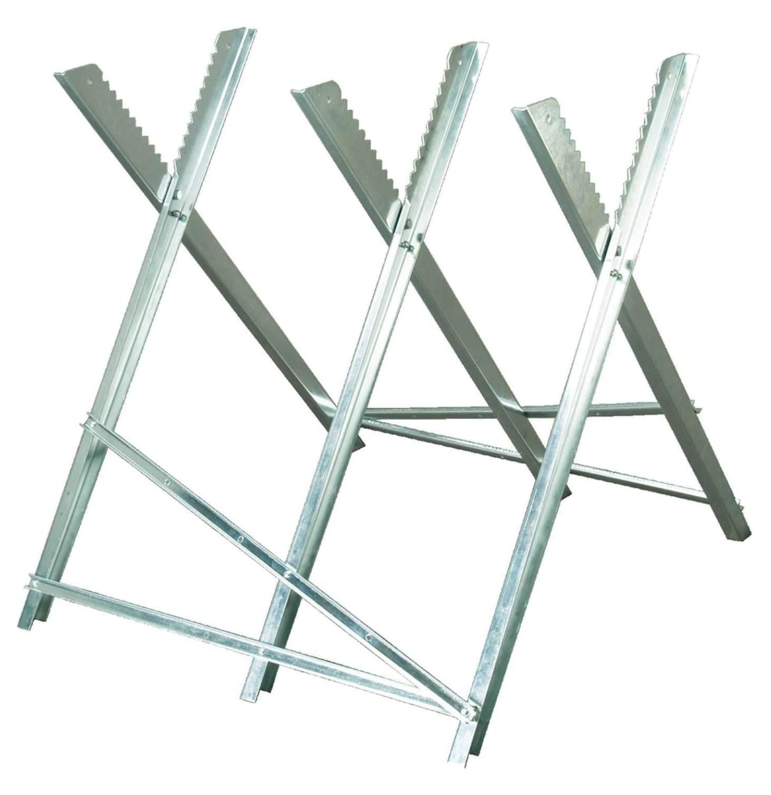 TMW-10 Portable Adjustable Lumber Log Holder Logging Saw Horse Stand ...