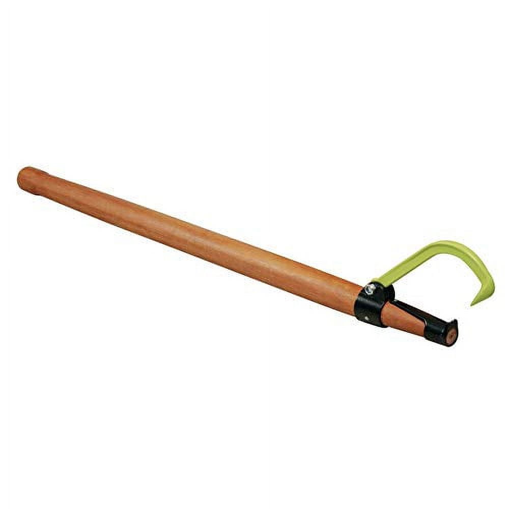 TMW-30 4 Ft. Wood Handle Logging Forestry Log Rolling Cant Hook Tool ...